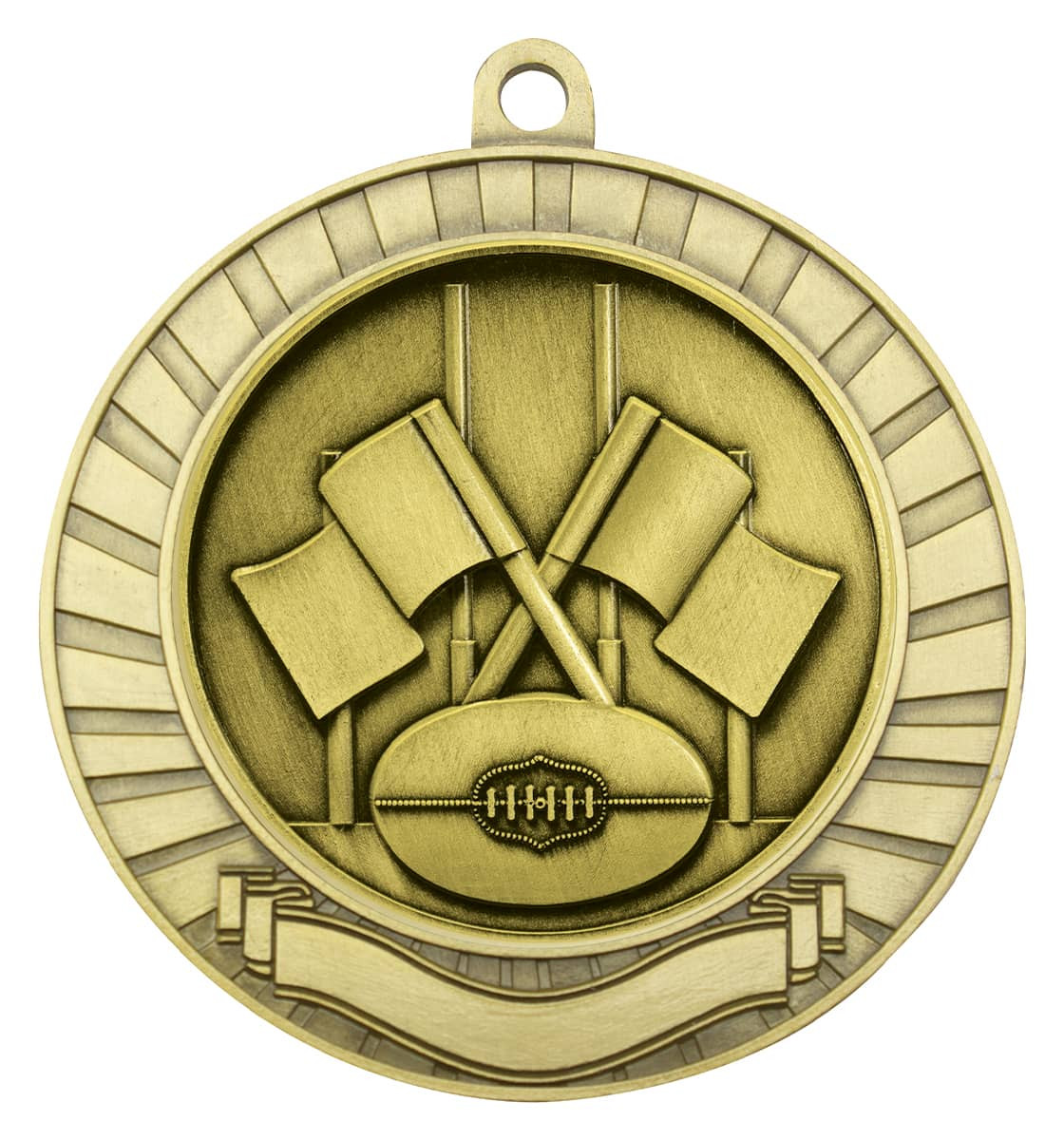 Eco Scroll - Goal Flags - Gold