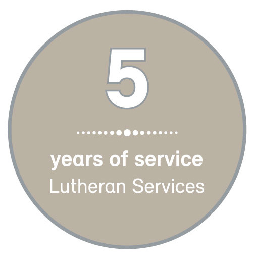 Service lapel pin - 5 years