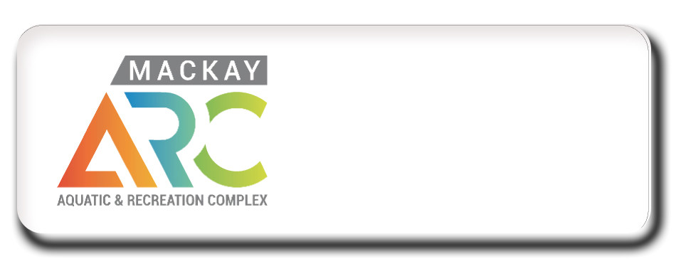 040 - Mackay Aquatic & Recreation Complex LOGO ONLY badge with pin fitting